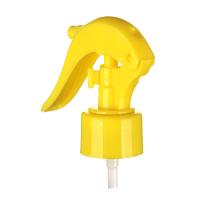 China Luxury Yellow PP Plastic Sprayer 28/410 Mini Trigger Sprayer for sale