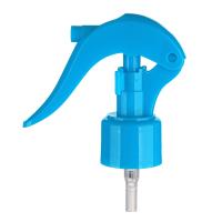 China 28/410 Blue Handheld Spray Pump Plastic Mini Alcohol & Cosmetics Sprayer for sale