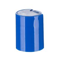 China 28/415 PP Blue Press Cap ,flip Top Disc Top Cap Lids For Cosmetic Packaging for sale
