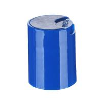 China 28/415 PP Blue Press Cap ,flip Top Disc Top Cap Lids For Cosmetic Packaging for sale