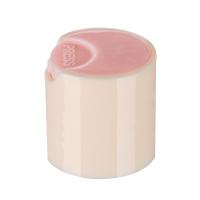 China 24/410 Off - White PP Plastic Press - To - Open Flip Top Cap For Cosmetic Packaging, Lotion Cap for sale
