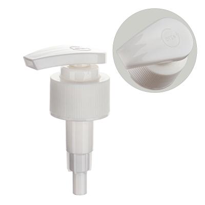 China 28/410 White Plastic Screw Lotion Pump, Bathroom Soap Dispenser Pump, Cosmetic Lotion Dispenser for sale