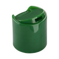 China Disc Top Cap 24/410 Green Plastic Pp Disc Top Cover Daily Chemical Packaging Cap/lid for sale