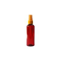 China 100ml Red Semi-transparent PET Round-shoulder Spray Bottle – For Cosmetics, Toners and Skincare Sprays for sale