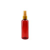 China 100ml Red Semi-transparent PET Round-shoulder Spray Bottle – For Cosmetics, Toners and Skincare Sprays for sale