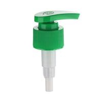 China Custom Green 28 410 Plastic Dispenser Pump  PP Plastic Lotion Pump, Shampoo Bottle Pump for sale