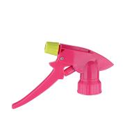China 28/400 Universal Spray Pump Head - Bright Pink Long Handle, Suitable For Multiple Scenarios Including Cleaning, Beauty, and Gardening for sale