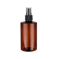 China 250ml Spray Bottle, Amber Color,20/410 8oz PET Plastic Fine Mist Spray Bottle for sale