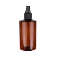 China 250ml Spray Bottle, Amber Color,20/410 8oz PET Plastic Fine Mist Spray Bottle for sale