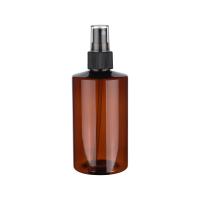 China 250ml Spray Bottle, Amber Color,20/410 8oz PET Plastic Fine Mist Spray Bottle for sale