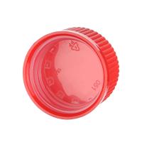 China Child-Resistant Closure（CRC）28/410 Red Pressure Plastic Child-Safe Cap for sale