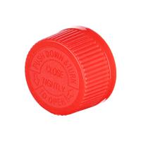 China Child-Resistant Closure（CRC）28/410 Red Pressure Plastic Child-Safe Cap for sale