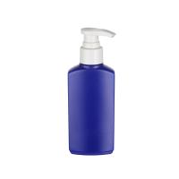 China Lotion Packaging Bottle 120ml Blue HDPE Plistic Empty Lotion Bottle for sale