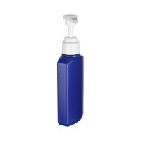 China Lotion Packaging Bottle 120ml Blue HDPE Plistic Empty Lotion Bottle for sale