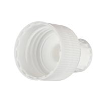 China Custom Color 24mm 28mm White Plastic PP Push Pull Cap Sport Water Bottle Cap for sale