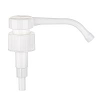 China 28/410 White Wide-Striped PP Plastic Long Nozzle Fine Mist Spray Pump, Disinfectant Dispensing Pump for sale