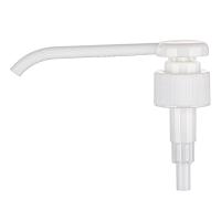 China 28/410 White PP Plastic Extended Liquid Dispensing Pump, Disinfectant And Cleaning Screw Lotion Pump for sale