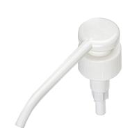 China 28/410 White PP Plastic Extended Liquid Dispensing Pump, Disinfectant And Cleaning Screw Lotion Pump for sale