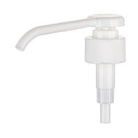 China 28/410 White PP Plastic Extended Liquid Dispensing Pump, Disinfectant And Cleaning Screw Lotion Pump for sale