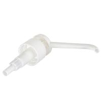 China 28/410 White PP Plastic Extended Liquid Dispensing Pump, Disinfectant And Cleaning Screw Lotion Pump for sale