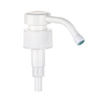 China 28/410 Long Nozzle White PP Fine Mist Spray Pump, Spiral Press Pump For Alcohol And Hand Sanitizer for sale