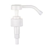 China 28/410 Long Nozzle White PP Fine Mist Spray Pump, Spiral Press Pump For Alcohol And Hand Sanitizer for sale