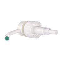 China 28/410 Long Nozzle White PP Fine Mist Spray Pump, Spiral Press Pump For Alcohol And Hand Sanitizer for sale
