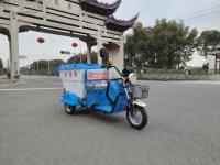 China Electric Garbage Tricycle Powerful Eco-friendly Cleaning Individual Cleaning Operations Convenience Maneuverability for sale
