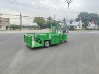China New Energy Electric Three Wheeled Cleaning Car Garbage Transport Truck for sale