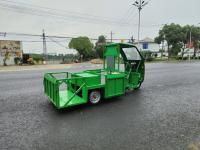 China New Energy Electric Three Wheeled Cleaning Car Garbage Transport Truck for sale