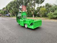 China New Energy Electric Three Wheeled Cleaning Car Garbage Transport Truck for sale