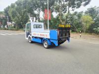 China Garbage Transport Truck New Energy Electric Four Wheel Waste Removal Truck for sale