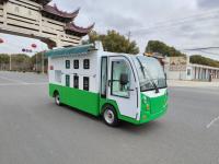 China New Energy Electric Four Wheel Garbage Collection Truck Electric Sanitation Vehicle for sale