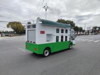 China New Energy Electric Four Wheel Garbage Collection Truck Electric Sanitation Vehicle for sale