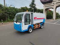 China 2 Passenger Electric Four Wheel Garbage Truck Picking Up Trash 30km/H for sale