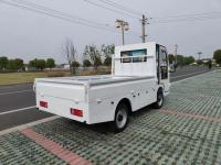 China Garbage Dump Truck Garbage Transport Truck New Energy Electric 25km/H 2 passenger for sale