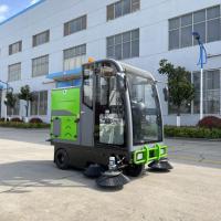 China Sidewalks Squares Communities Electric Street Cleaning Vehicle Road Sweeper Truck for sale