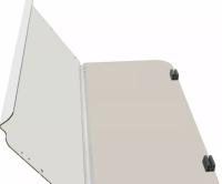 China Tinted Golf Cart Windshield Polycarbonate Material Vibration-free Fit Affordable for sale