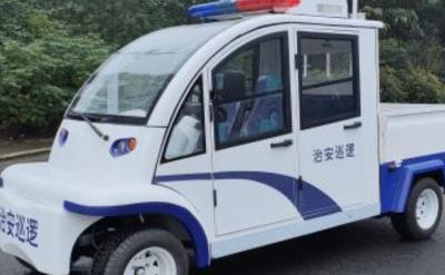 China Security Patrol Golf Cart Electronic Power EPS Flexible Labor-saving Fiberglass for sale