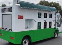 China New Energy Electric Four Wheel Garbage Collection Truck Electric Sanitation Vehicle for sale
