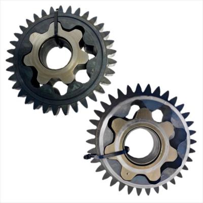 China Engine Oil Pump Driven Gear Set 62051040252 62051040245 For MAN for sale
