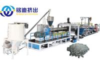 China APET PETG CPET PLA Plastic Plate Extrusion Line with 400-1200kg/h Capacity and 650-1550mm Width for sale