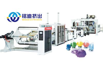 China Auto Optical PMMA GPPS Sheet Extrusion Line for Transparent Mirror Board 550kg/h to 900kg/h Capacity for sale