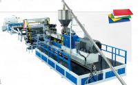 China ABS PP PE Plastic Board Extrusion Line with 1-30mm Thickness Control and 800kg/h Capacity for sale