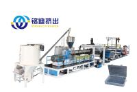 China ABS PP PE Plastic Board Extrusion Line with 1-30mm Thickness Control and 800kg/h Capacity for sale