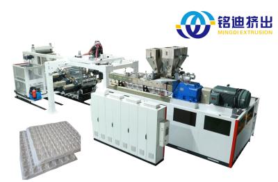 China MINGDI Thermoforming Plastic Packaging Sheet Extrusion Machine Production Line 20 Tons with 12 Month Warranty for sale