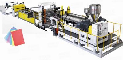 China Customizable PVC Edge Banding Extrusion Line 600-1200mm Width 400kg/h Capacity with Intelligent PLC Control for sale