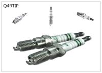 China Chevrolet GMC Pontiac Auto Spark Plugs Flat Seat 0.8mm Gap Multi Ribbed Insulator for sale