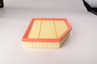 China PU Frame Automobile Air Filter , Yellow High Flow Auto Air Filters 055129620 for sale