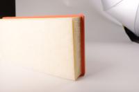 China Active Carbon Automobile Air Filter White Fiber 30um Filtration Rating Fit BENZ for sale